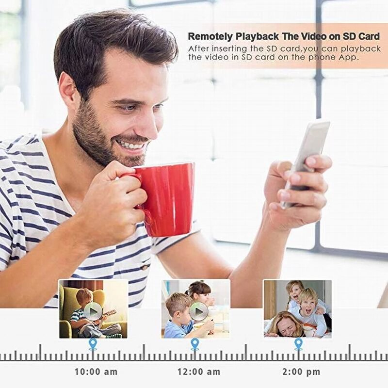 Mini Slimme Home Wifi Camera™ - Bescherm je huis altijd en overal!